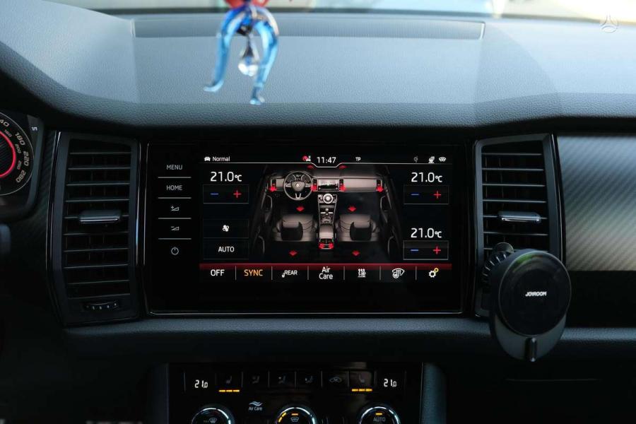 Синий Шкода Kodiaq 2019 в Вильнюс, объемом двигателя 1.97 л и пробегом 240 тыс. км за 26500 €, фото 13 на AUTOMOTO.COM.LV