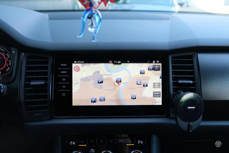 Синий Шкода Kodiaq 2019 в Вильнюс, объемом двигателя 1.97 л и пробегом 240 тыс. км за 26500 €, фото 15 на AUTOMOTO.COM.LV