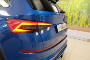 Синий Шкода Kodiaq 2019 в Вильнюс, объемом двигателя 1.97 л и пробегом 240 тыс. км за 26500 €, фото 38 на AUTOMOTO.COM.LV