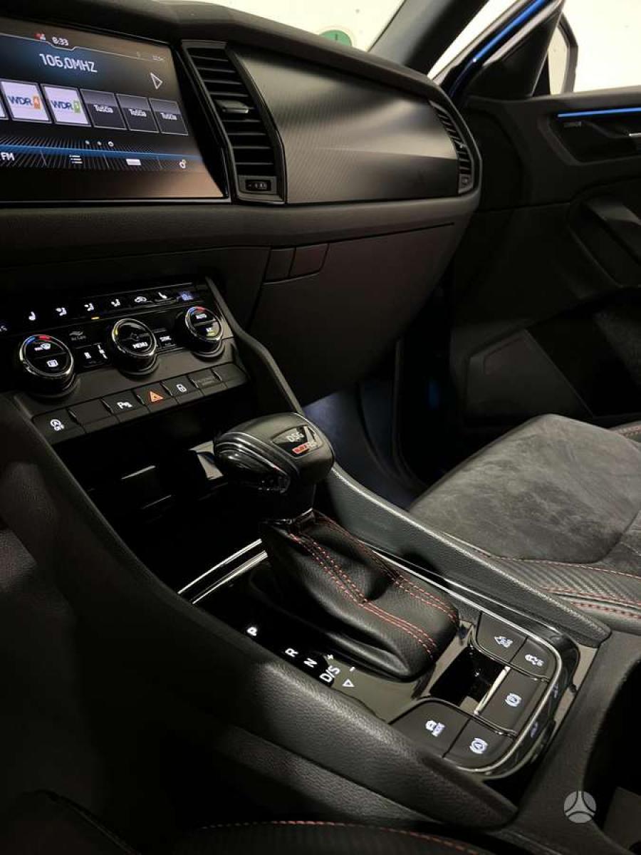 Zils Skoda Kodiaq 2019 Klaipėda, ar dzinēja tilpumu 1.97 L un nobraukumu 186 tūkst. km par 25999 €, foto 9 vietnē AUTOMOTO.COM.LV