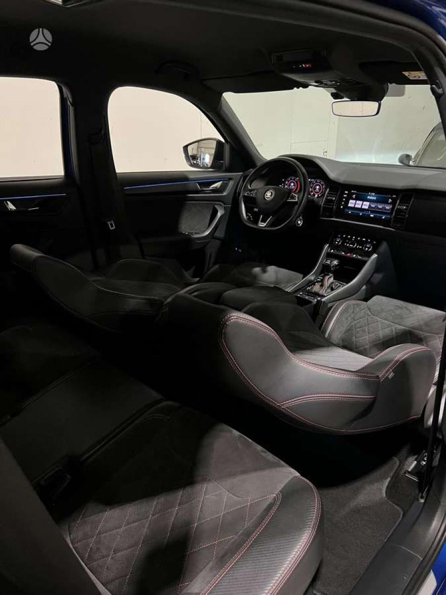Zils Skoda Kodiaq 2019 Klaipėda, ar dzinēja tilpumu 1.97 L un nobraukumu 186 tūkst. km par 25999 €, foto 32 vietnē AUTOMOTO.COM.LV