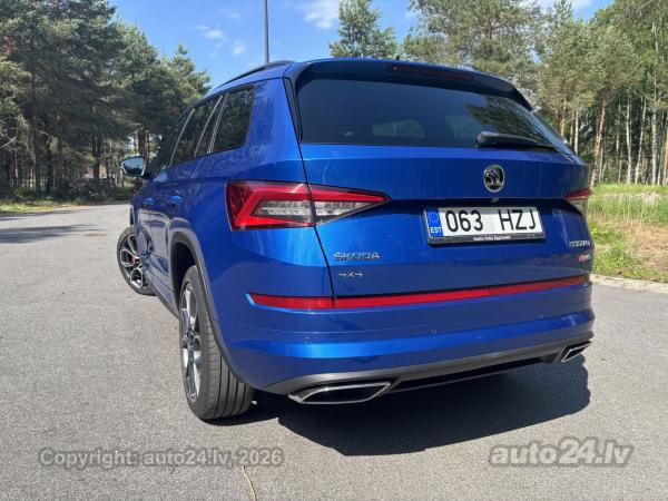 Zils Skoda Kodiaq 2019 Tallina, ar dzinēja tilpumu 2.00 L un nobraukumu 169 tūkst. km par 30999 €, foto 4 vietnē AUTOMOTO.COM.LV