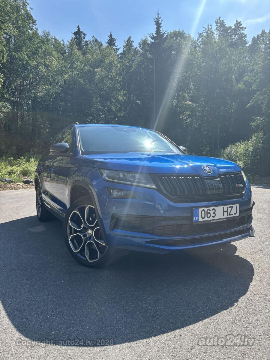 Синий Шкода Kodiaq 2019 в Таллин, объемом двигателя 2.00 л и пробегом 169 тыс. км за 30999 €, фото 1 на AUTOMOTO.COM.LV