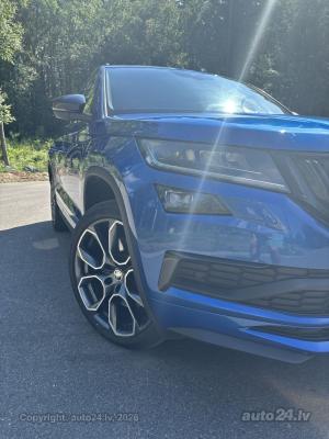 Синий Шкода Kodiaq 2019 в Таллин, объемом двигателя 2.00 л и пробегом 169 тыс. км за 30999 €, фото 4 на AUTOMOTO.COM.LV