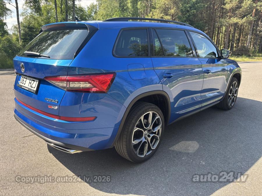 Синий Шкода Kodiaq 2019 в Таллин, объемом двигателя 2.00 л и пробегом 169 тыс. км за 30999 €, фото 11 на AUTOMOTO.COM.LV