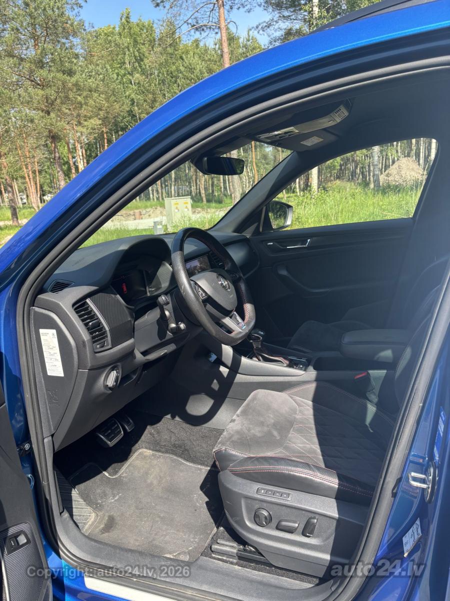 Синий Шкода Kodiaq 2019 в Таллин, объемом двигателя 2.00 л и пробегом 169 тыс. км за 30999 €, фото 12 на AUTOMOTO.COM.LV