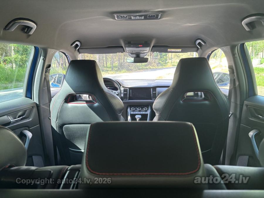Синий Шкода Kodiaq 2019 в Таллин, объемом двигателя 2.00 л и пробегом 169 тыс. км за 30999 €, фото 20 на AUTOMOTO.COM.LV