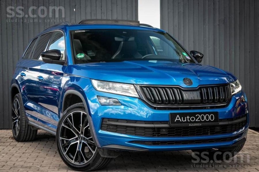 Синий Шкода Kodiaq 2019 в Тукумс, объемом двигателя 1.50 л и пробегом 230 тыс. км за 18990 €, фото 1 на AUTOMOTO.COM.LV