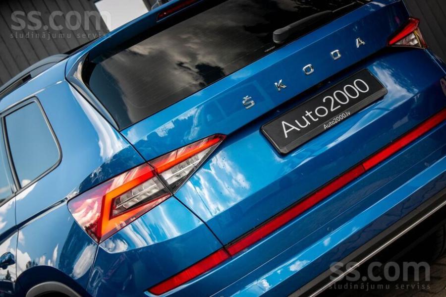 Синий Шкода Kodiaq 2019 в Тукумс, объемом двигателя 1.50 л и пробегом 230 тыс. км за 18990 €, фото 7 на AUTOMOTO.COM.LV