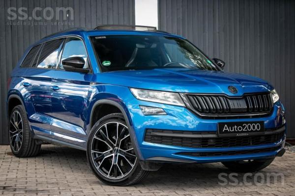 Синий Шкода Kodiaq 2019 в Тукумс, объемом двигателя 1.50 л и пробегом 230 тыс. км за 18990 €, фото 7 на AUTOMOTO.COM.LV