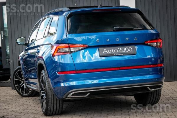 Синий Шкода Kodiaq 2019 в Тукумс, объемом двигателя 1.50 л и пробегом 230 тыс. км за 18990 €, фото 9 на AUTOMOTO.COM.LV