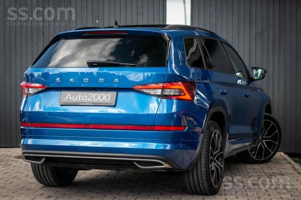 Синий Шкода Kodiaq 2019 в Тукумс, объемом двигателя 1.50 л и пробегом 230 тыс. км за 18990 €, фото 10 на AUTOMOTO.COM.LV