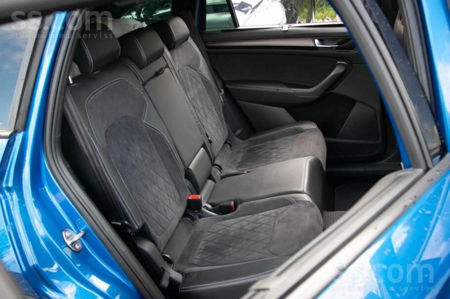 Синий Шкода Kodiaq 2019 в Тукумс, объемом двигателя 1.50 л и пробегом 230 тыс. км за 18990 €, фото 12 на AUTOMOTO.COM.LV