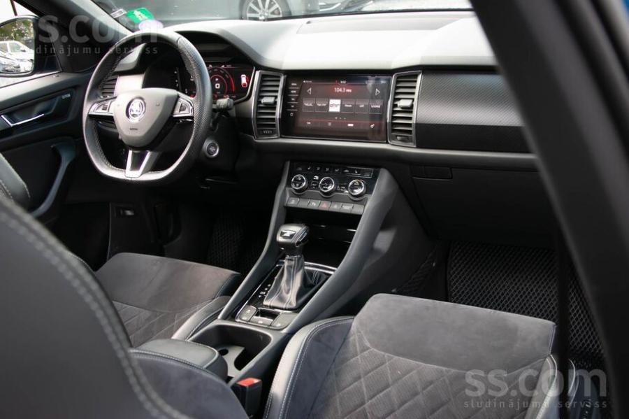Синий Шкода Kodiaq 2019 в Тукумс, объемом двигателя 1.50 л и пробегом 230 тыс. км за 18990 €, фото 13 на AUTOMOTO.COM.LV