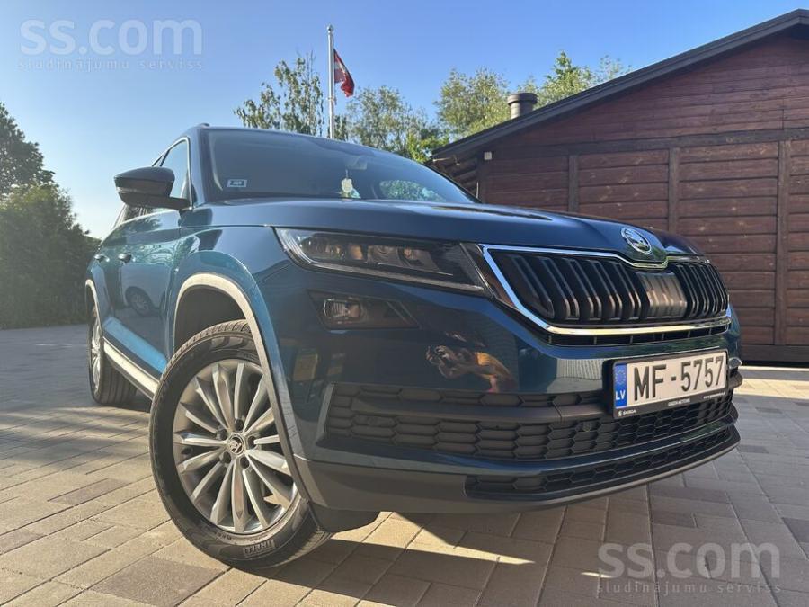Zils Skoda Kodiaq 2019 Jelgava, ar dzinēja tilpumu 2.00 L un nobraukumu 131 tūkst. km par 22500 €, foto 3 vietnē AUTOMOTO.COM.LV