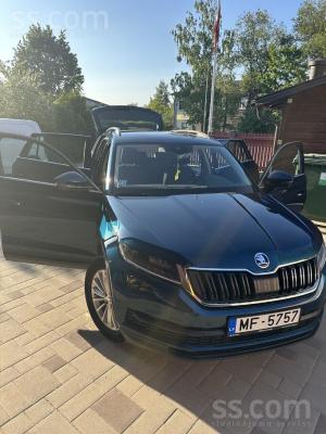 Zils Skoda Kodiaq 2019 Jelgava, ar dzinēja tilpumu 2.00 L un nobraukumu 131 tūkst. km par 22500 €, foto 5 vietnē AUTOMOTO.COM.LV