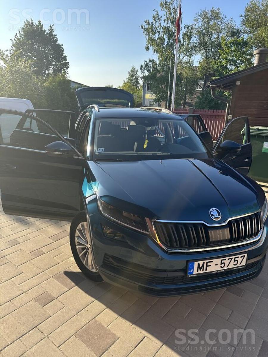 Zils Skoda Kodiaq 2019 Jelgava, ar dzinēja tilpumu 2.00 L un nobraukumu 131 tūkst. km par 22500 €, foto 5 vietnē AUTOMOTO.COM.LV