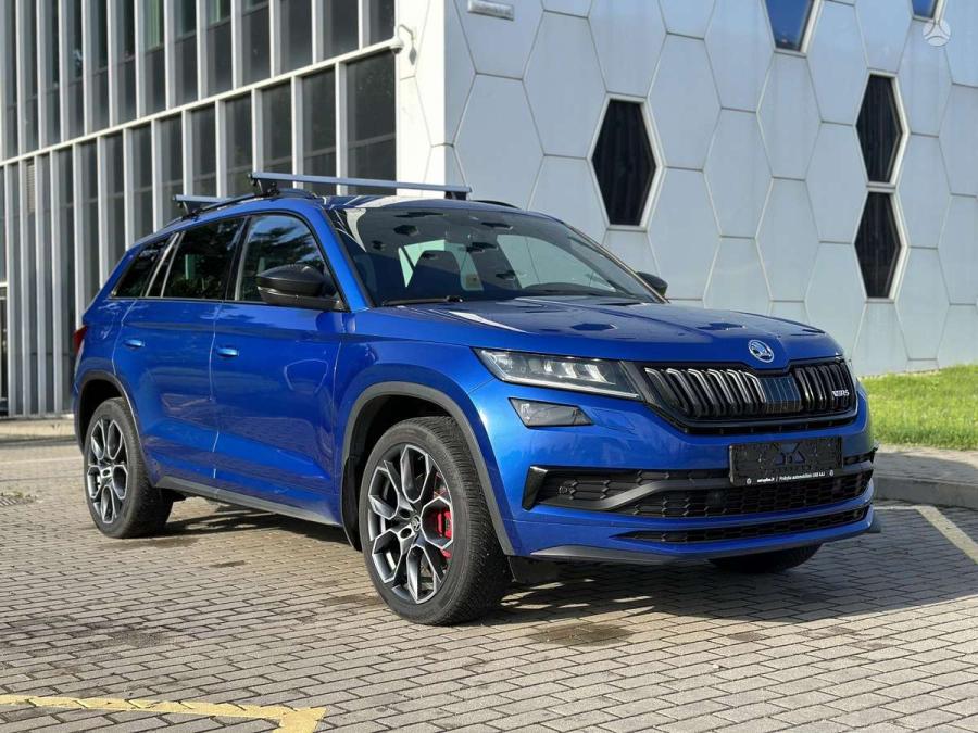 Синий Шкода Kodiaq 2019 в Вильнюс, объемом двигателя 1.97 л и пробегом 0 тыс. км за 23595 €, фото 4 на AUTOMOTO.COM.LV