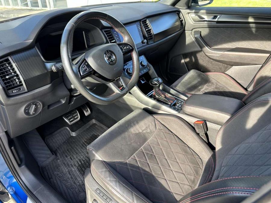 Синий Шкода Kodiaq 2019 в Вильнюс, объемом двигателя 1.97 л и пробегом 0 тыс. км за 23595 €, фото 10 на AUTOMOTO.COM.LV