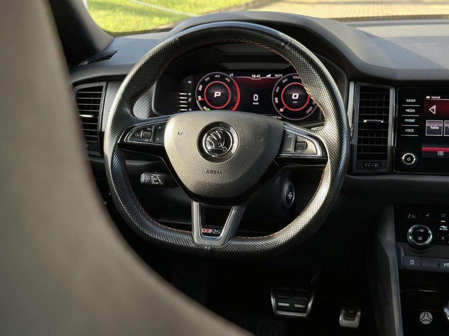 Синий Шкода Kodiaq 2019 в Вильнюс, объемом двигателя 1.97 л и пробегом 0 тыс. км за 23595 €, фото 17 на AUTOMOTO.COM.LV