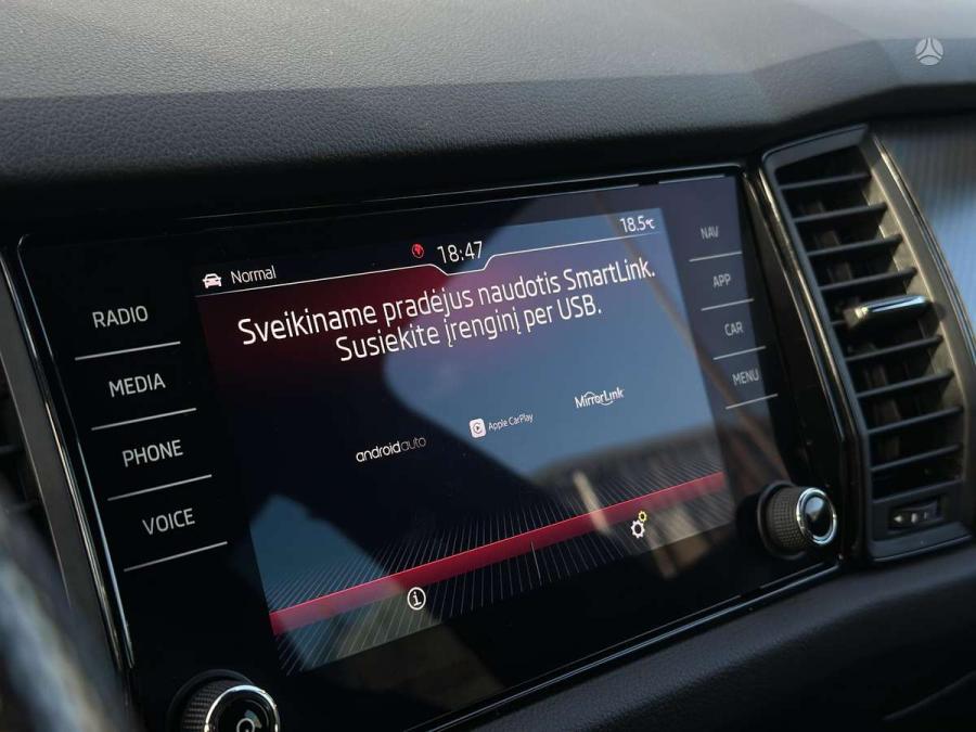 Синий Шкода Kodiaq 2019 в Вильнюс, объемом двигателя 1.97 л и пробегом 0 тыс. км за 23595 €, фото 31 на AUTOMOTO.COM.LV