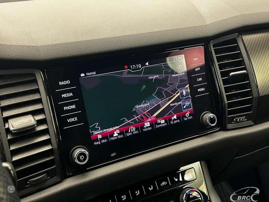 Zils Skoda Kodiaq 2019 Viļņa, ar dzinēja tilpumu 1.97 L un nobraukumu 240 tūkst. km par 23500 €, foto 27 vietnē AUTOMOTO.COM.LV