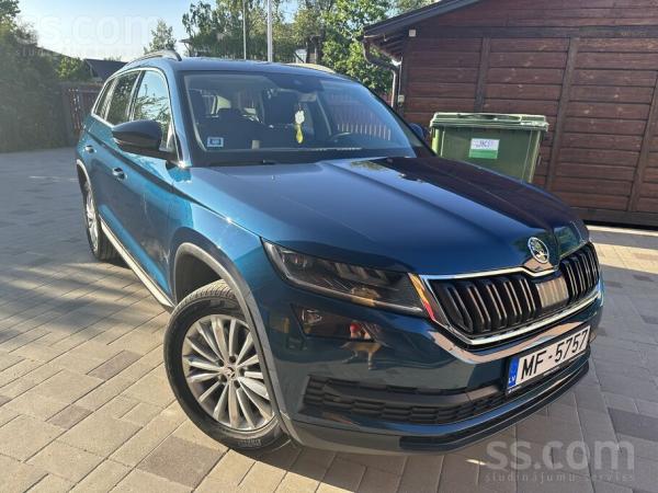 Zils Skoda Kodiaq 2019 Jelgava, ar dzinēja tilpumu 2.00 L un nobraukumu 131 tūkst. km par 19800 €, foto 1 vietnē AUTOMOTO.COM.LV