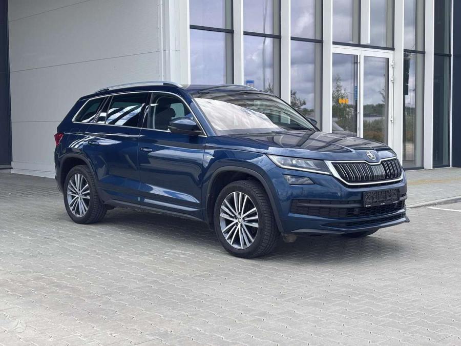 Синий Шкода Kodiaq 2019 в Вильнюс, объемом двигателя 1.50 л и пробегом 118 тыс. км за 16300 €, фото 5 на AUTOMOTO.COM.LV