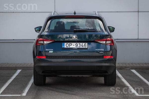 Синий Шкода Kodiaq 2019 в Рига, объемом двигателя 2.00 л и пробегом 132 тыс. км за 19990 €, фото 6 на AUTOMOTO.COM.LV