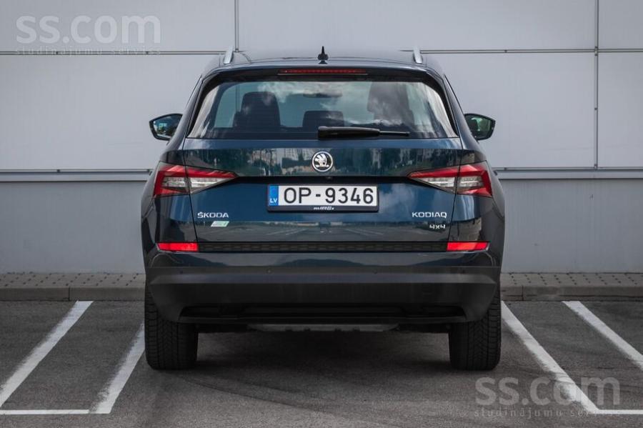 Blue Skoda Kodiaq 2019 in Riga, with an engine capacity of 2.00 L and mileage of 132 thousand km for 19990 €, photo 7 on AUTOMOTO.COM.LV
