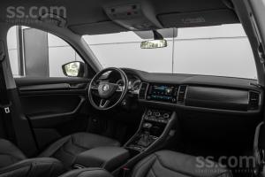 Blue Skoda Kodiaq 2019 in Riga, with an engine capacity of 2.00 L and mileage of 132 thousand km for 19990 €, photo 17 on AUTOMOTO.COM.LV