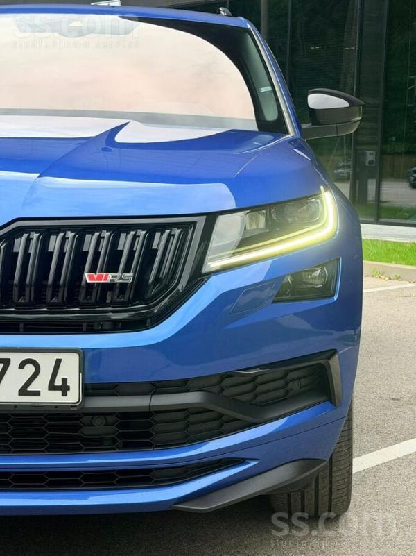 Zils Skoda Kodiaq 2019 Ogre, ar dzinēja tilpumu 2.00 L un nobraukumu 110 tūkst. km par 29750 €, foto 3 vietnē AUTOMOTO.COM.LV