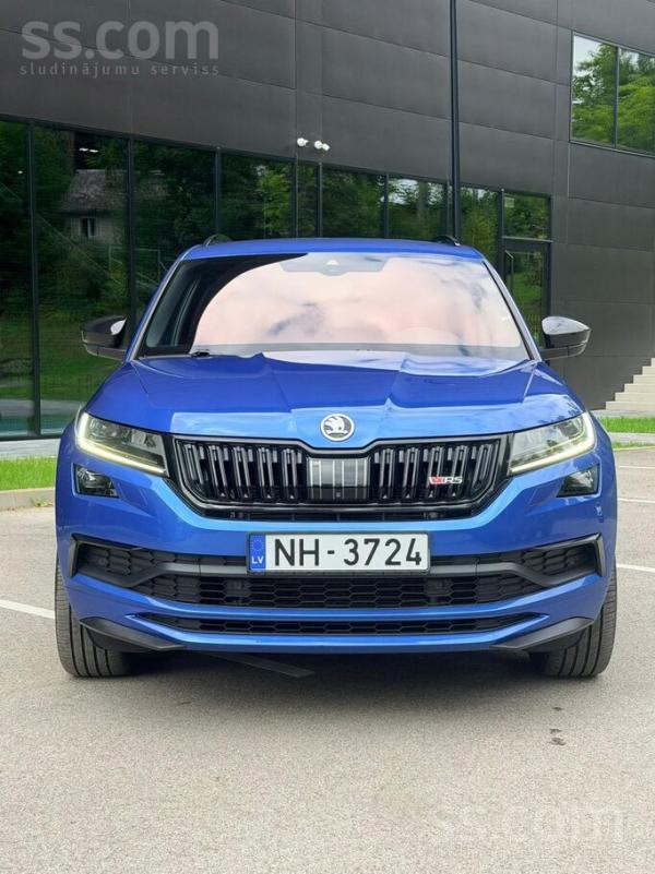 Zils Skoda Kodiaq 2019 Ogre, ar dzinēja tilpumu 2.00 L un nobraukumu 110 tūkst. km par 29750 €, foto 4 vietnē AUTOMOTO.COM.LV