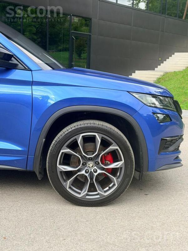 Zils Skoda Kodiaq 2019 Ogre, ar dzinēja tilpumu 2.00 L un nobraukumu 110 tūkst. km par 29750 €, foto 8 vietnē AUTOMOTO.COM.LV