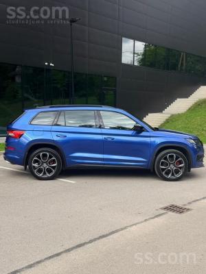 Zils Skoda Kodiaq 2019 Ogre, ar dzinēja tilpumu 2.00 L un nobraukumu 110 tūkst. km par 24990 €, foto 7 vietnē AUTOMOTO.COM.LV