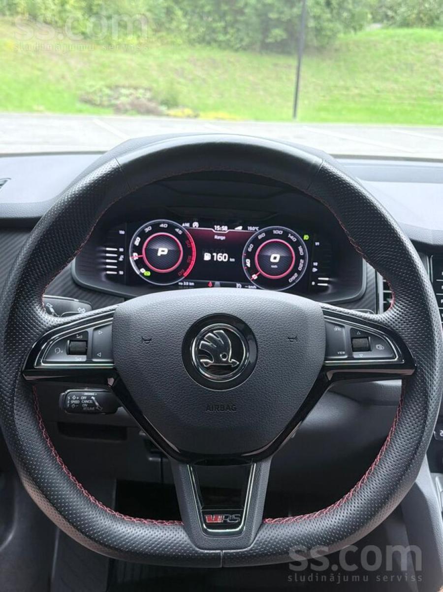 Zils Skoda Kodiaq 2019 Ogre, ar dzinēja tilpumu 2.00 L un nobraukumu 110 tūkst. km par 24990 €, foto 22 vietnē AUTOMOTO.COM.LV
