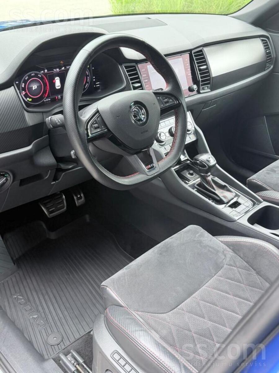 Zils Skoda Kodiaq 2019 Ogre, ar dzinēja tilpumu 2.00 L un nobraukumu 110 tūkst. km par 24990 €, foto 23 vietnē AUTOMOTO.COM.LV