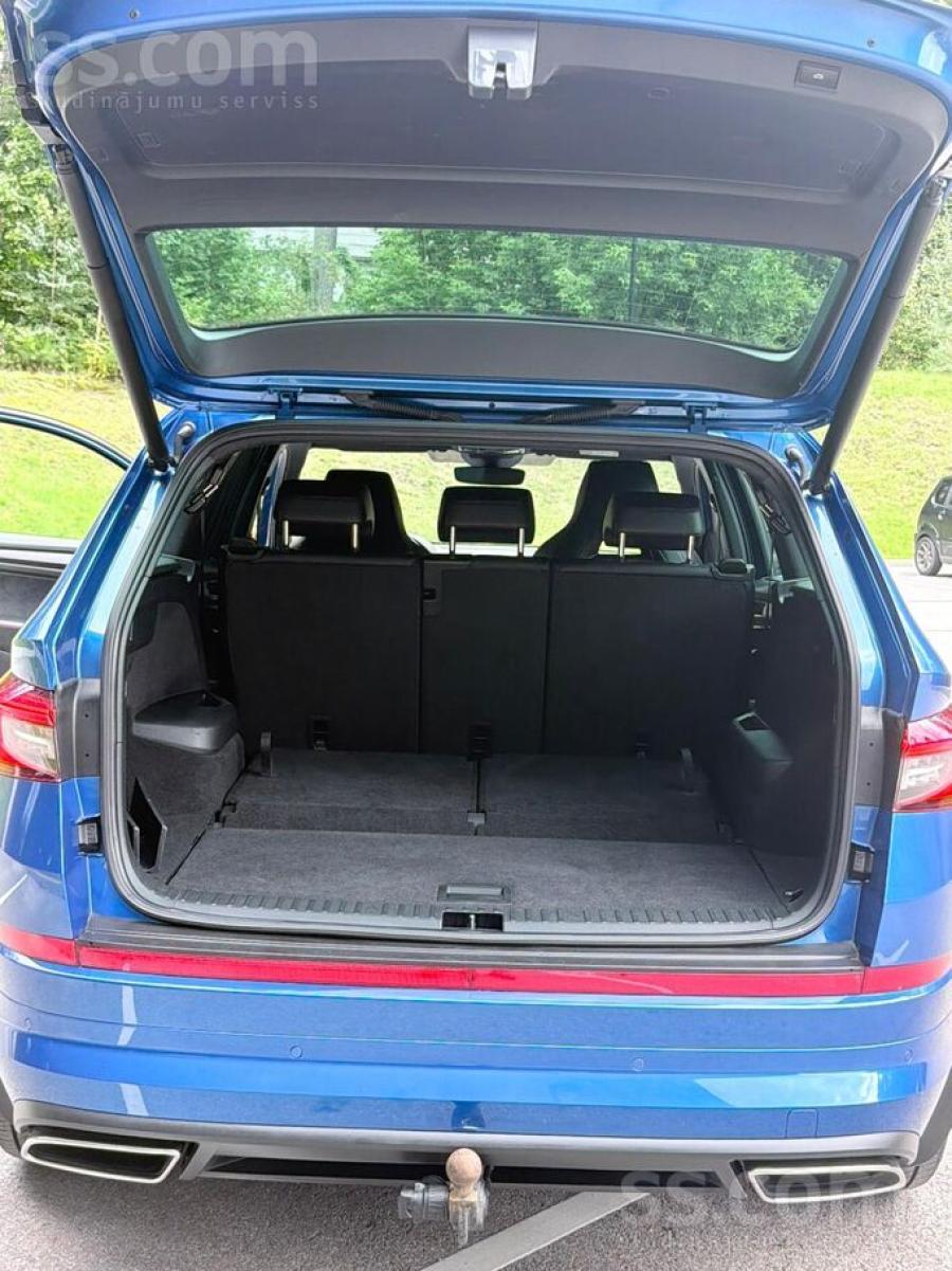Zils Skoda Kodiaq 2019 Ogre, ar dzinēja tilpumu 2.00 L un nobraukumu 110 tūkst. km par 24990 €, foto 34 vietnē AUTOMOTO.COM.LV