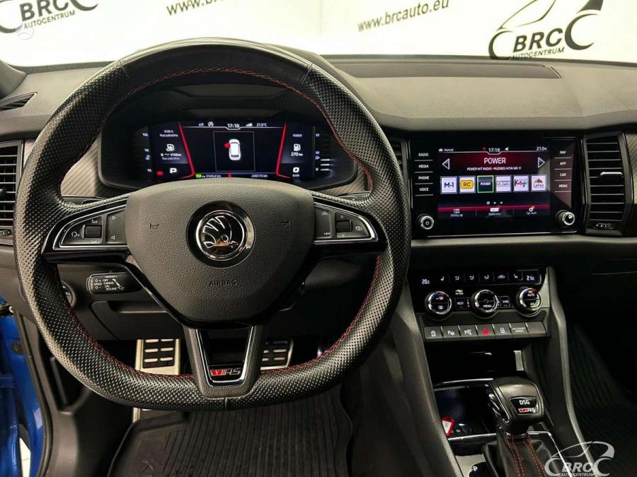 Zils Skoda Kodiaq 2019 Viļņa, ar dzinēja tilpumu 1.97 L un nobraukumu 240 tūkst. km par 22900 €, foto 15 vietnē AUTOMOTO.COM.LV