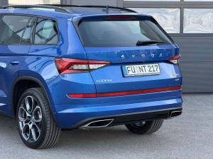 Zils Skoda Kodiaq 2019 Jonava, ar dzinēja tilpumu 1.97 L un nobraukumu 229 tūkst. km par 22990 €, foto 8 vietnē AUTOMOTO.COM.LV