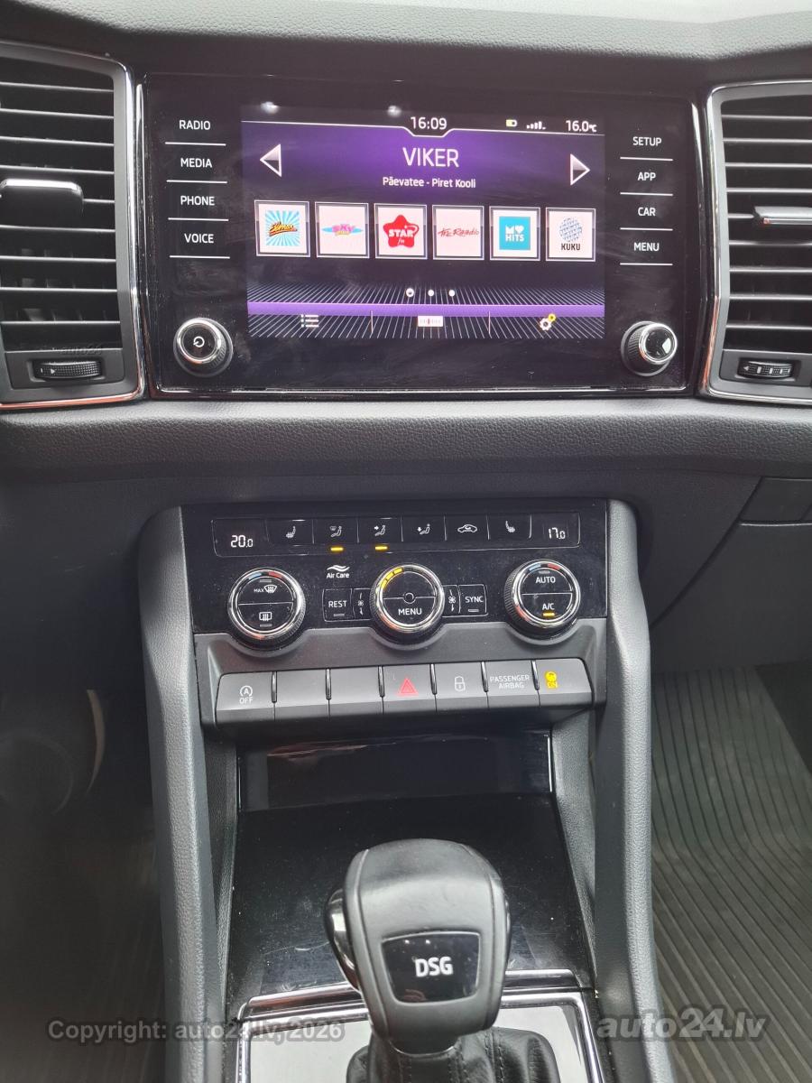 Синий Шкода Kodiaq 2019 в Таллин, объемом двигателя 1.50 л и пробегом 114 тыс. км за 21000 €, фото 3 на AUTOMOTO.COM.LV