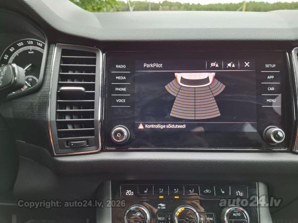 Zils Skoda Kodiaq 2019 Tallina, ar dzinēja tilpumu 1.50 L un nobraukumu 114 tūkst. km par 21000 €, foto 4 vietnē AUTOMOTO.COM.LV