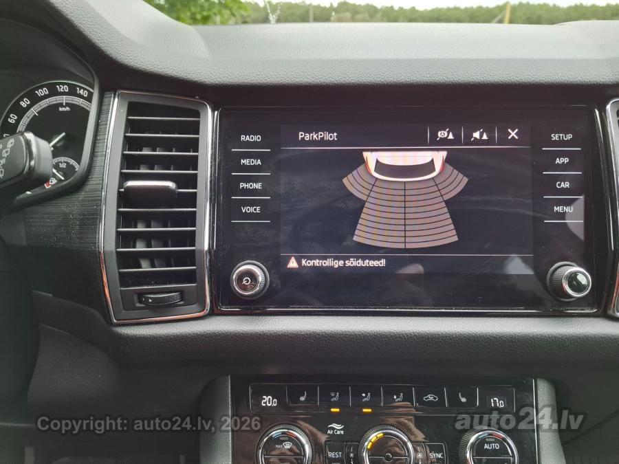 Синий Шкода Kodiaq 2019 в Таллин, объемом двигателя 1.50 л и пробегом 114 тыс. км за 21000 €, фото 4 на AUTOMOTO.COM.LV