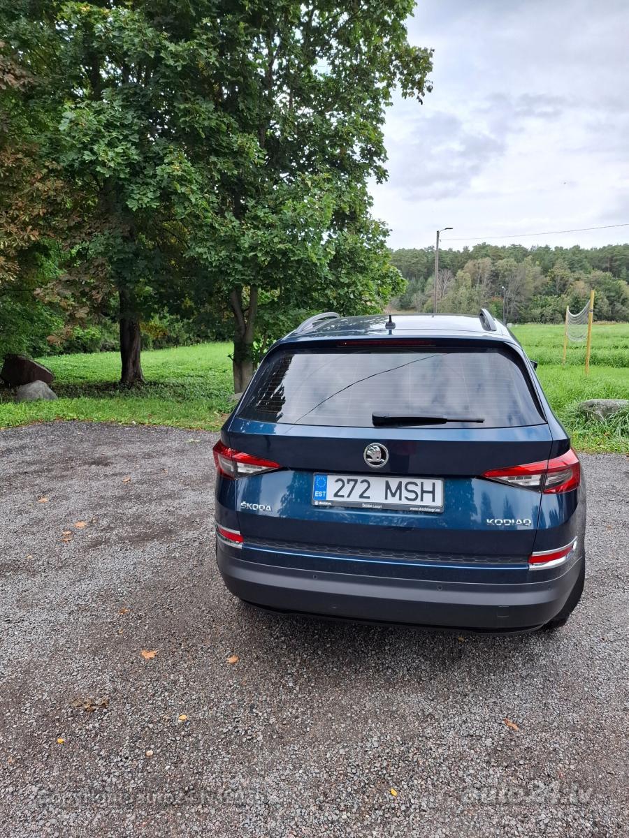 Синий Шкода Kodiaq 2019 в Таллин, объемом двигателя 1.50 л и пробегом 114 тыс. км за 21000 €, фото 8 на AUTOMOTO.COM.LV