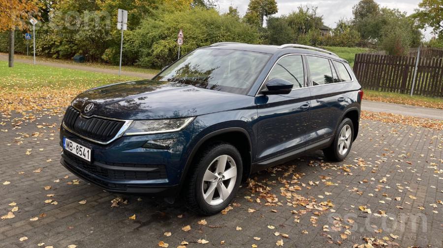 Синий Шкода Kodiaq 2019 в Рига, объемом двигателя 1.50 л и пробегом 141 тыс. км за 19800 €, фото 1 на AUTOMOTO.COM.LV
