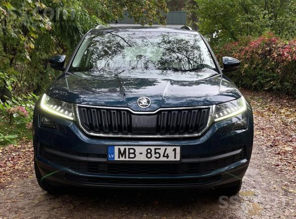 Zils Skoda Kodiaq 2019 Rīga, ar dzinēja tilpumu 1.50 L un nobraukumu 141 tūkst. km par 19800 €, foto 5 vietnē AUTOMOTO.COM.LV