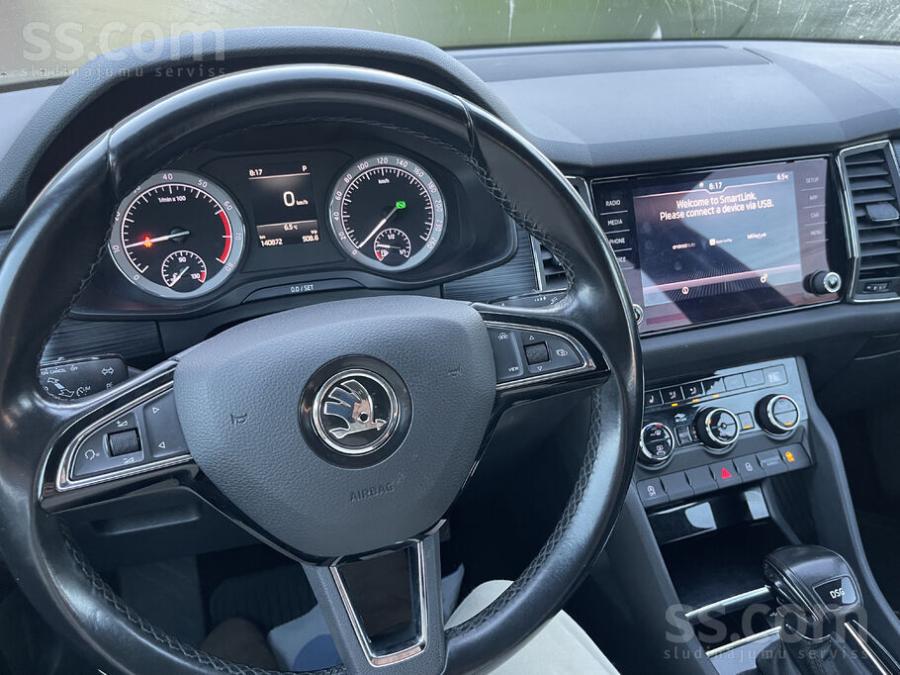 Синий Шкода Kodiaq 2019 в Рига, объемом двигателя 1.50 л и пробегом 141 тыс. км за 19800 €, фото 16 на AUTOMOTO.COM.LV