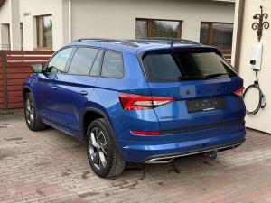 Blue Skoda Kodiaq 2020 in Siauliai, with an engine capacity of 1.50 L and mileage of 213 thousand km for 20800 €, photo 7 on AUTOMOTO.COM.LV