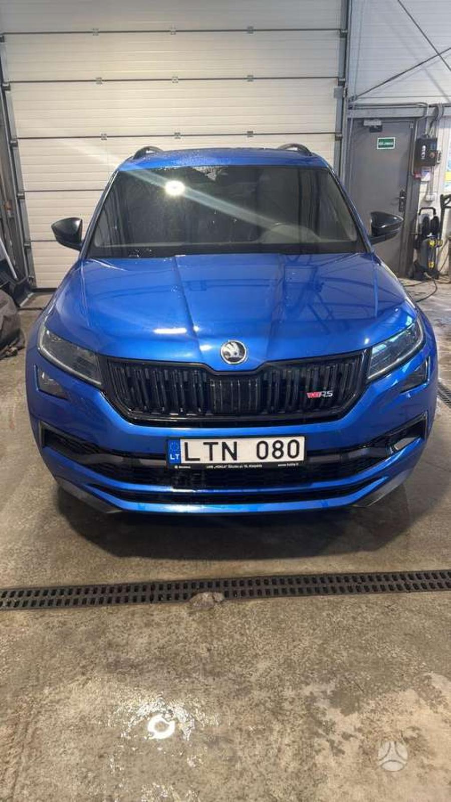 Синий Шкода Kodiaq 2020 в Клайпеда, объемом двигателя 1.97 л и пробегом 189 тыс. км за 27000 €, фото 1 на AUTOMOTO.COM.LV