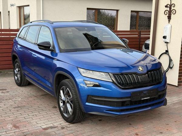 Синий Шкода Kodiaq 2020 в Шяуляй, объемом двигателя 1.50 л и пробегом 213 тыс. км за 20800 €, фото 3 на AUTOMOTO.COM.LV